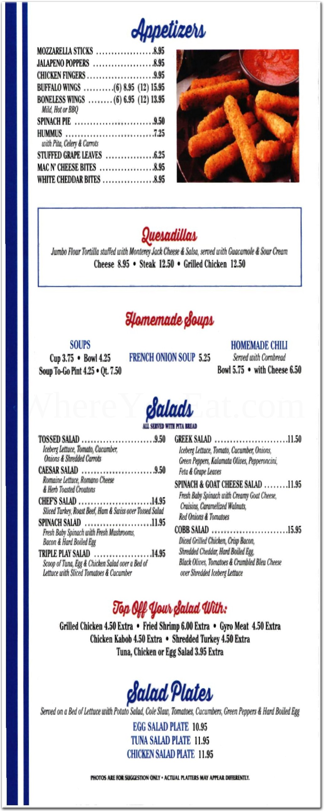 Mike's Diner of Brooklyn Restaurant in Brooklyn / Official Menus & Photos