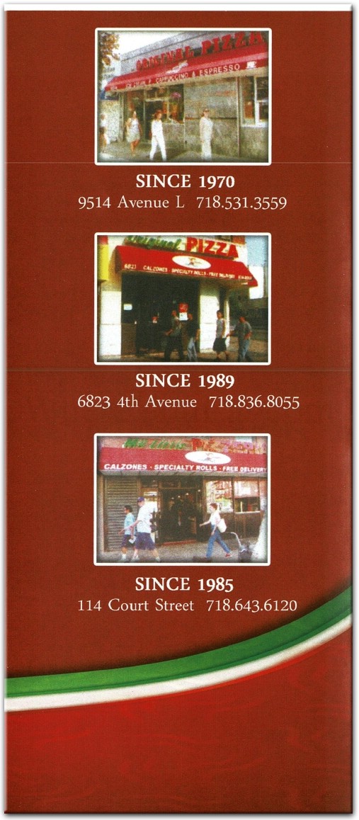 My Little Pizzeria Restaurant in Brooklyn / Menus & Photos