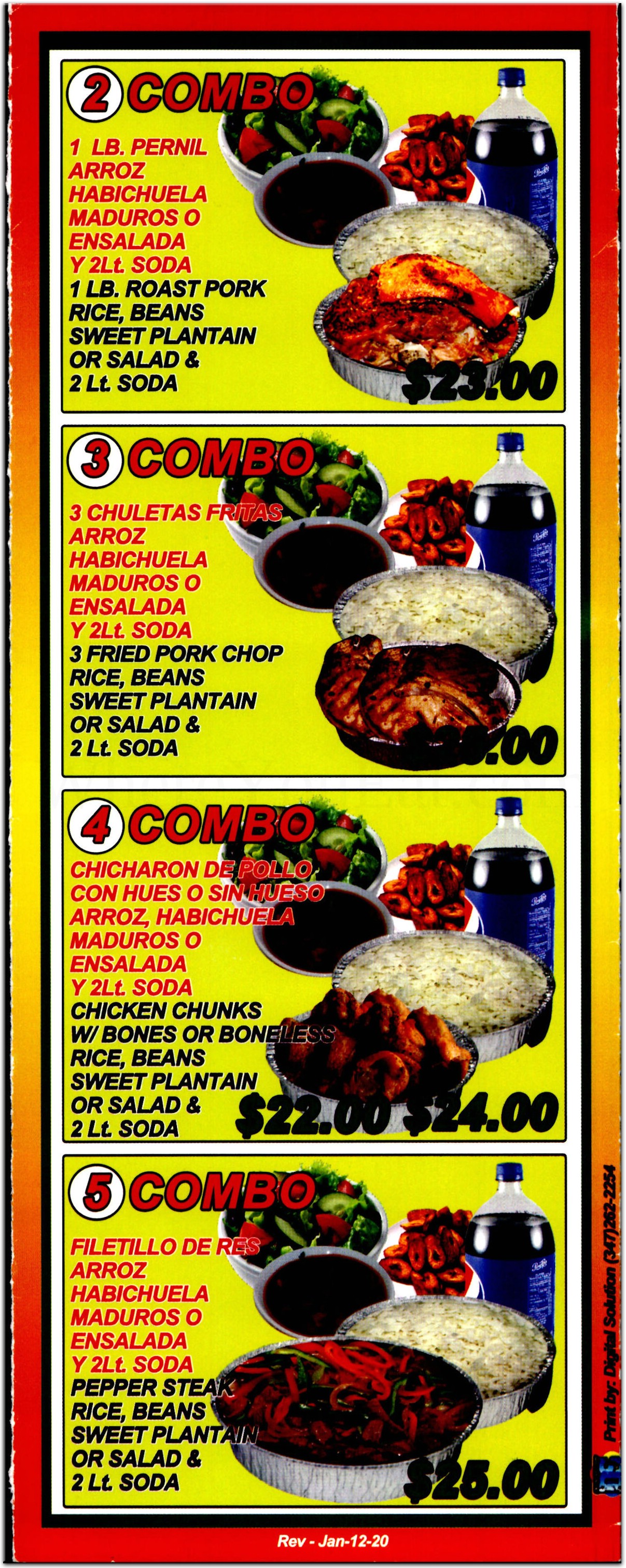 El Castillo Restaurant in Brooklyn / Official Menus & Photos