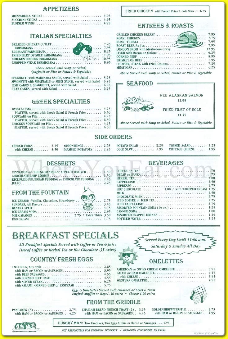 Union Street Cafe Restaurant in Brooklyn / Menus & Photos