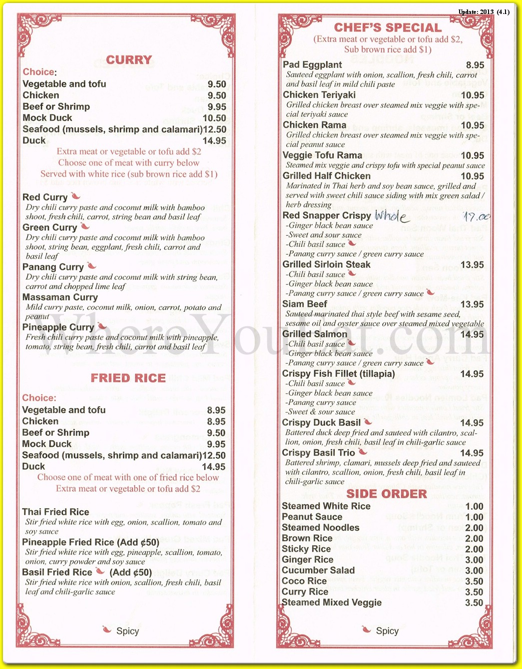 To Be Thai Restaurant in Brooklyn / Menus & Photos
