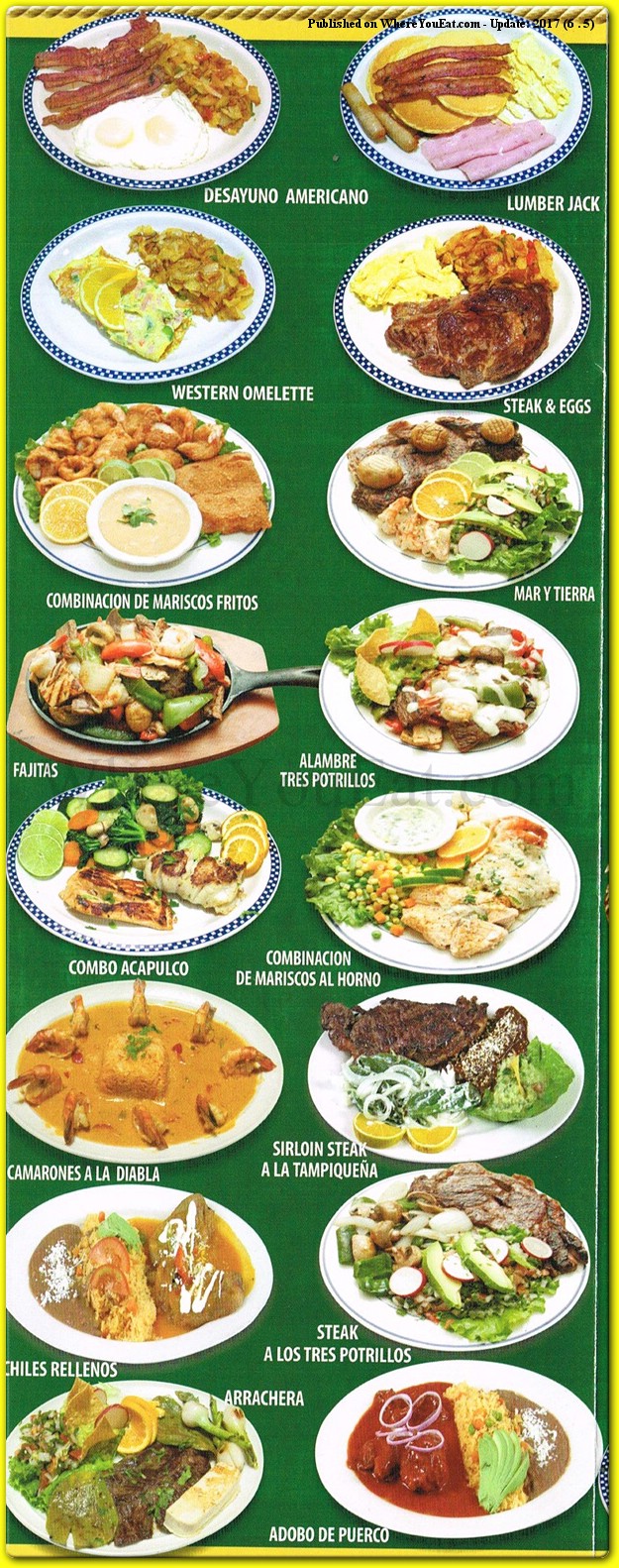 Los Tres Potrillos Restaurant in Brooklyn / Menus & Photos