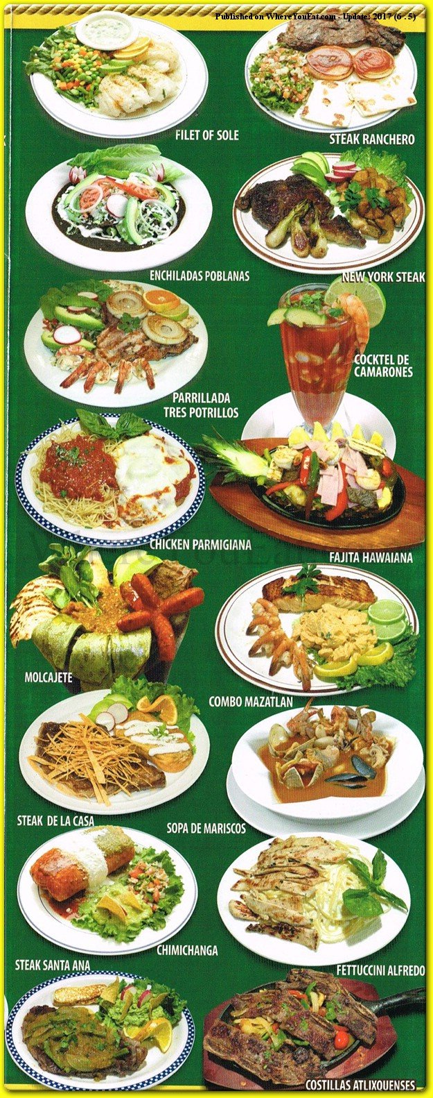 Los Tres Potrillos Restaurant in Brooklyn / Menus & Photos