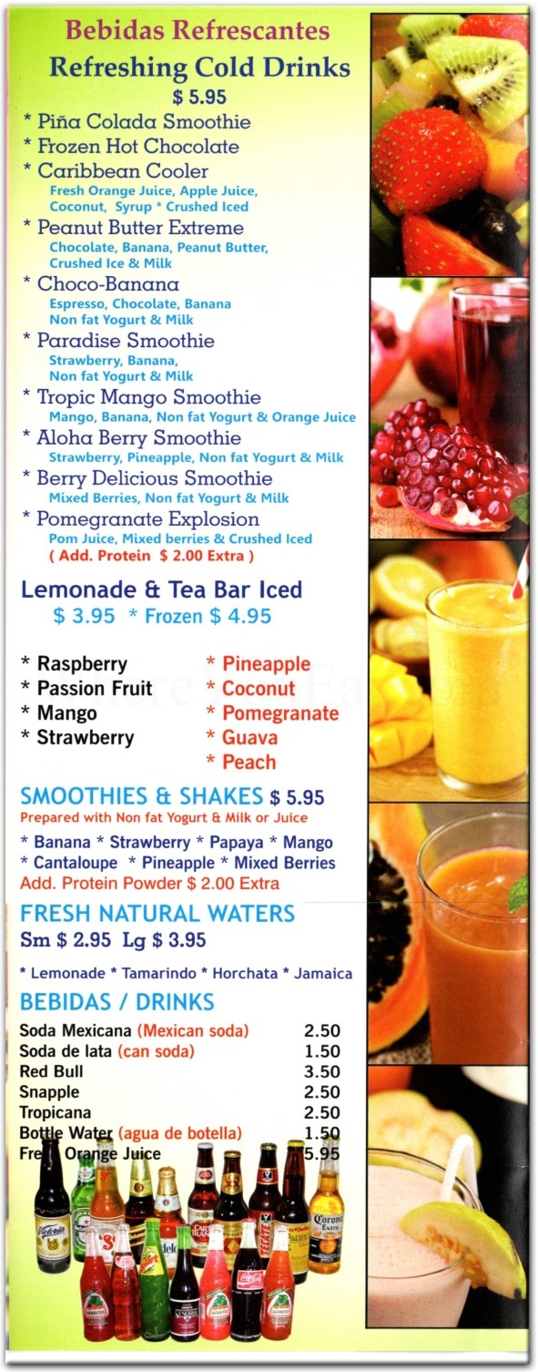 El Ranchito Poblano Restaurant in Brooklyn / Menus & Photos