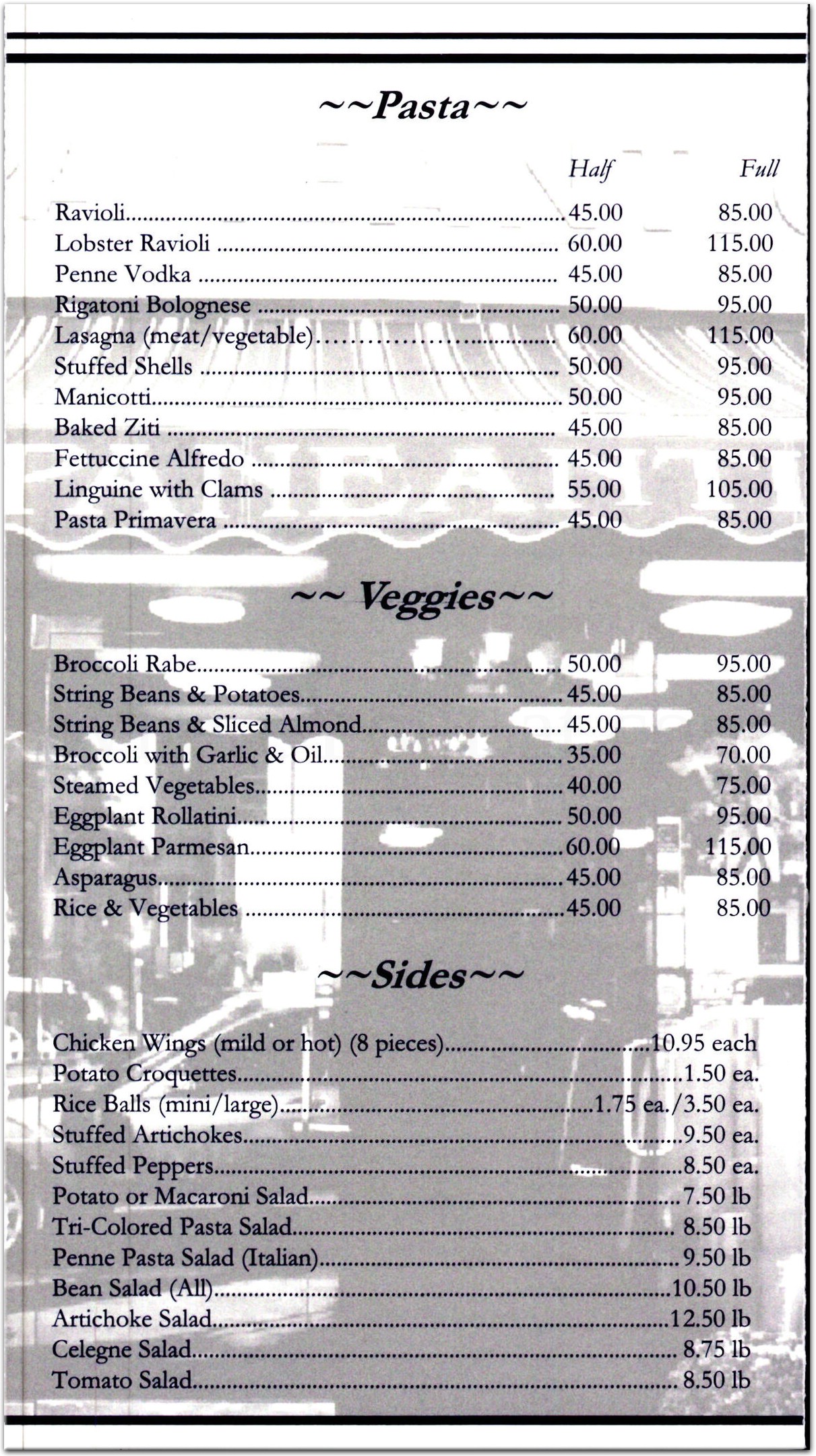 Paneantico Restaurant in Brooklyn / Official Menus & Photos