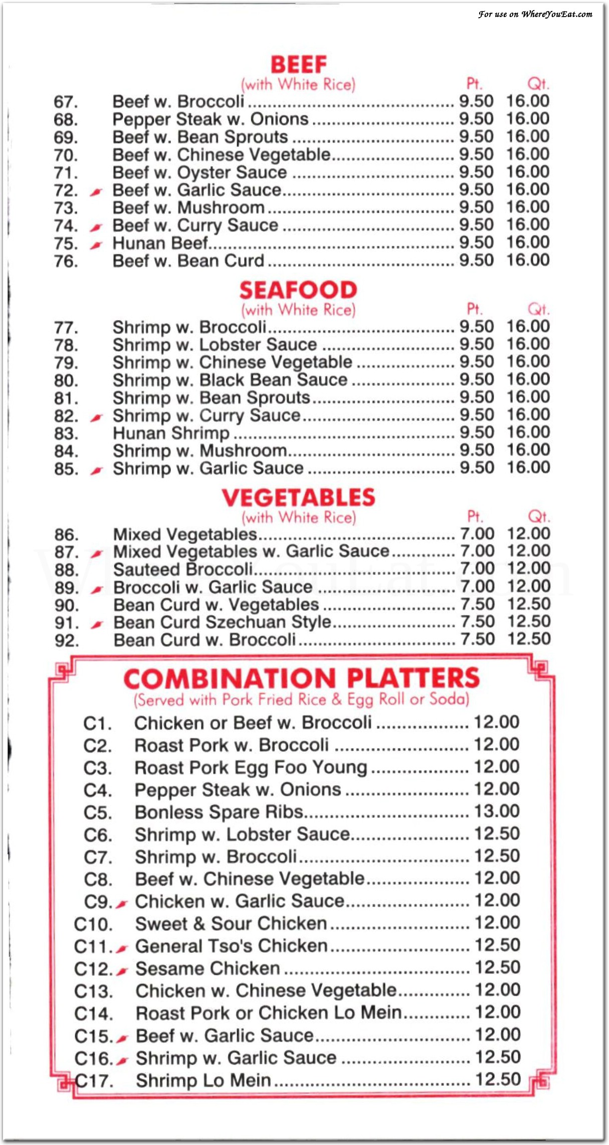 Hop Lee Restaurant in Brooklyn / Official Menus & Photos