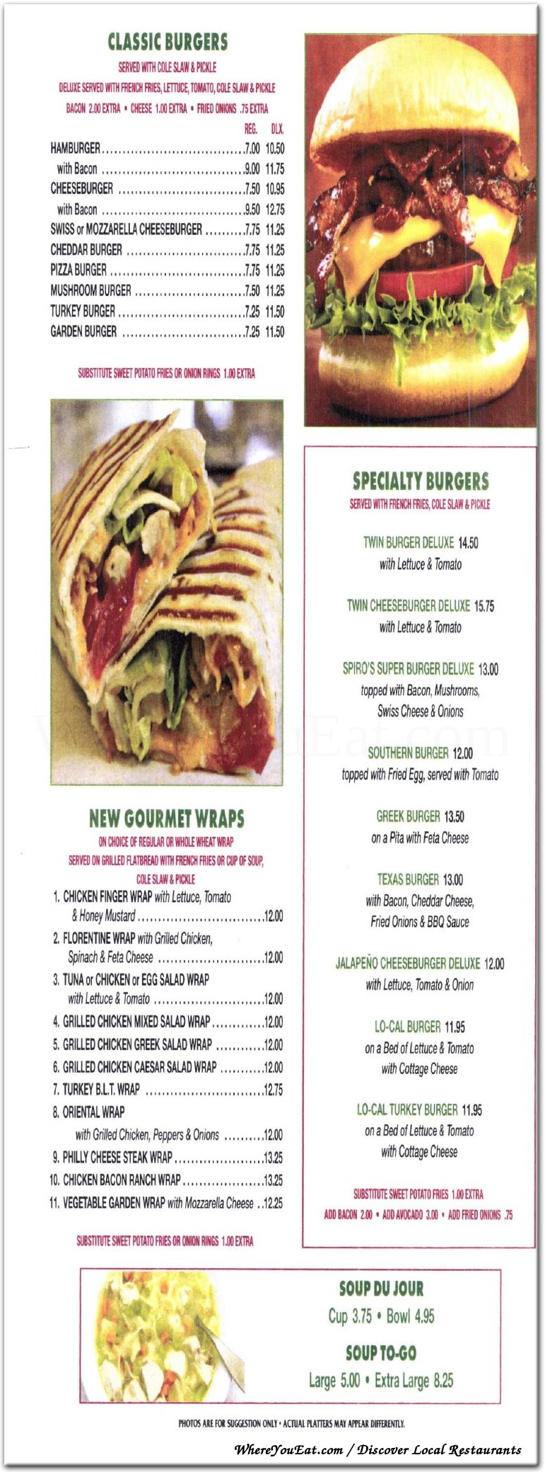 Spiro's Restaurant Restaurant in Brooklyn / Menus & Photos