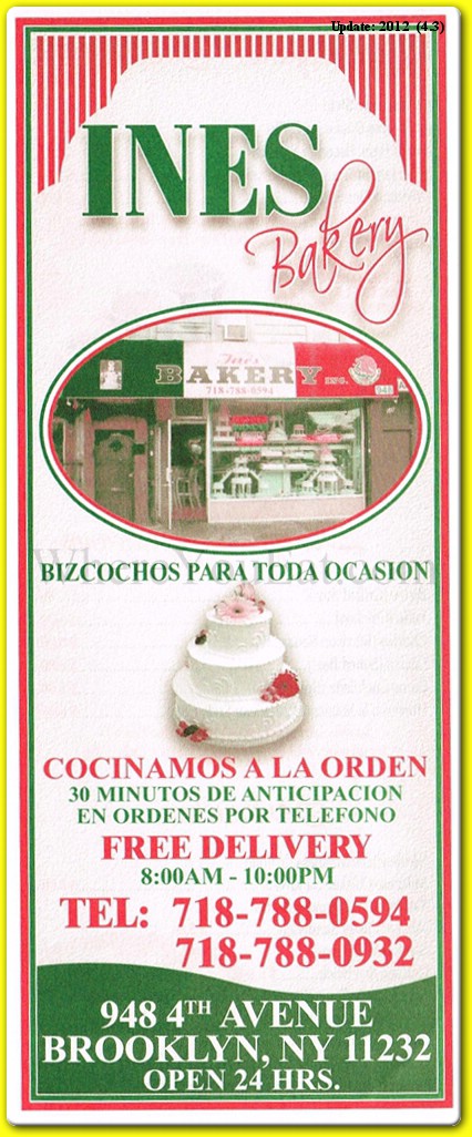 Ines Bakery Restaurant in Brooklyn / Menus & Photos