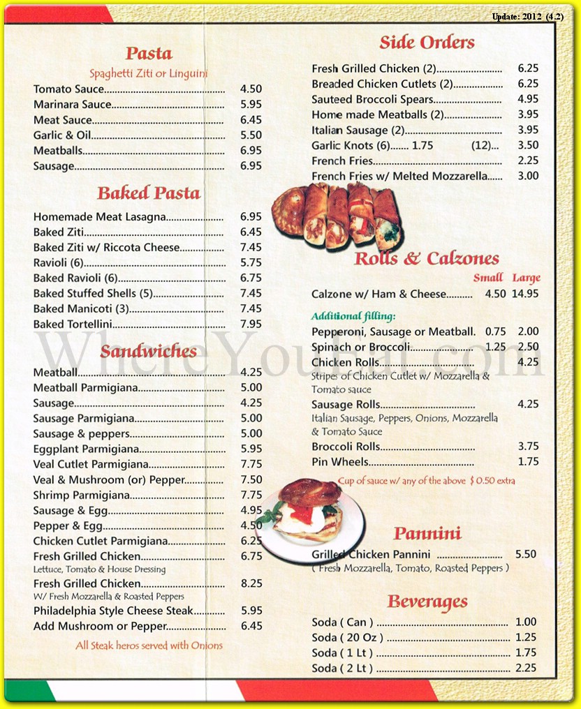 Sabrina's Restaurant in Brooklyn / Menus & Photos