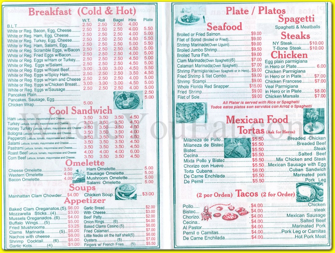 Denise Luncheonette-CLOSED Restaurant in Brooklyn / Menus & Photos