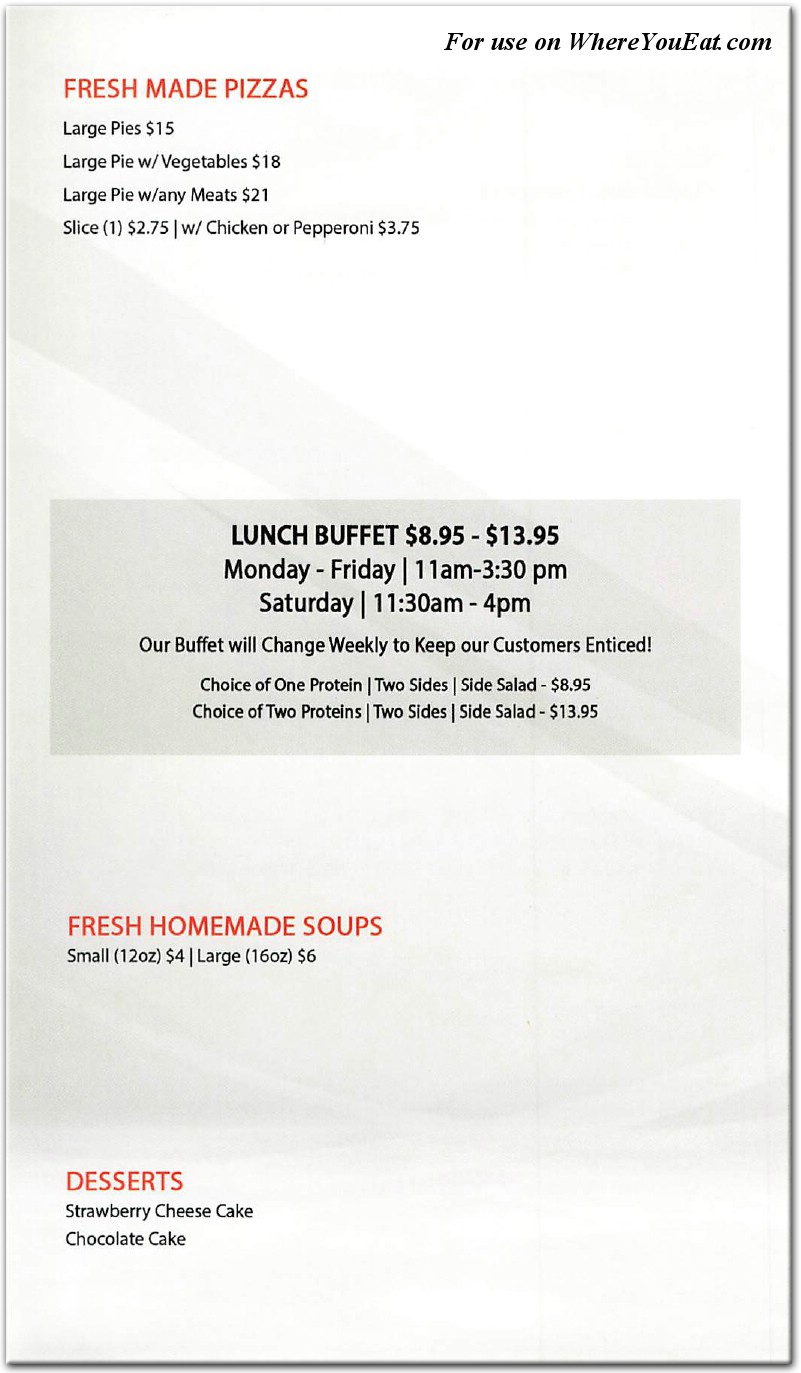 Upscale International Cafe Restaurant in Queens / Official Menus & Photos