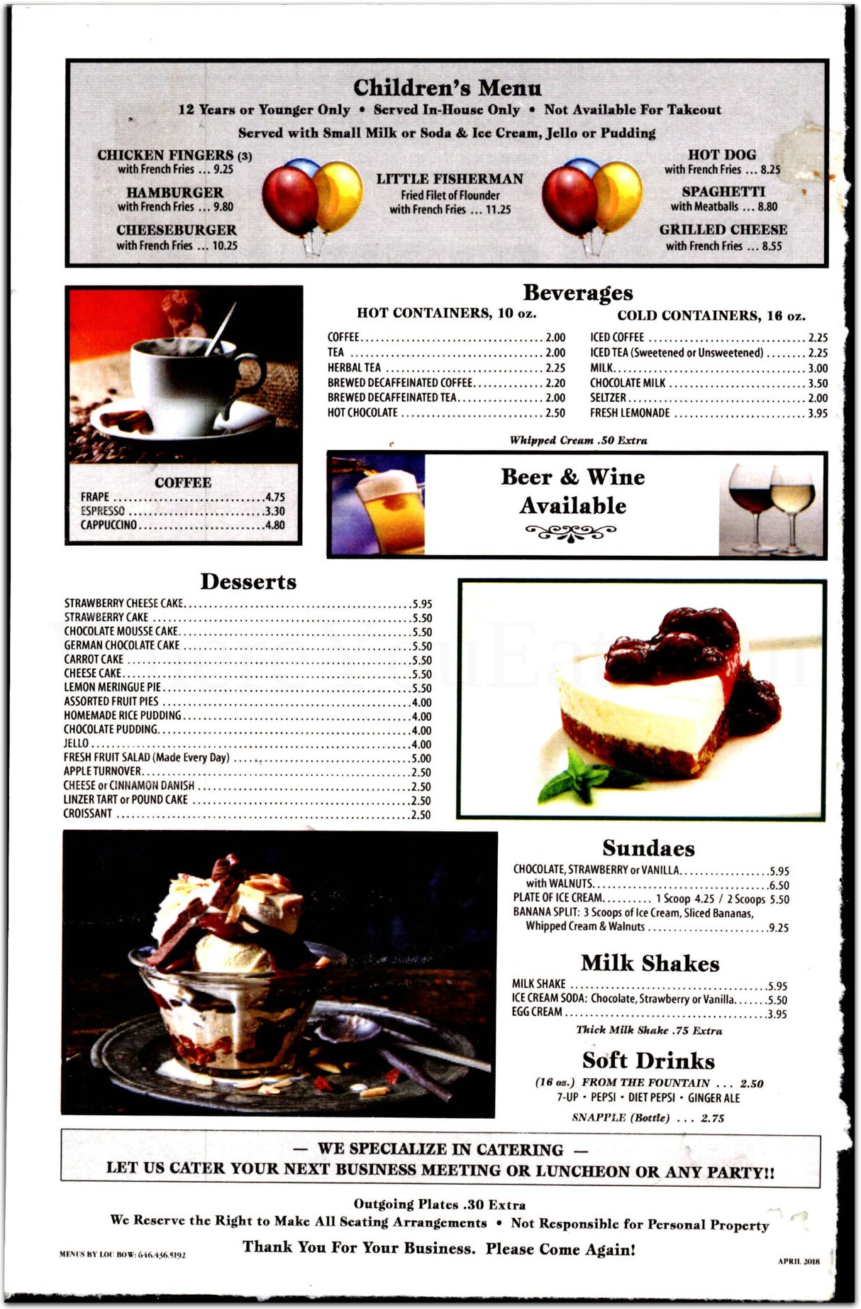 Emphasis Restaurant Cafe Restaurant in Brooklyn / Official Menus & Photos