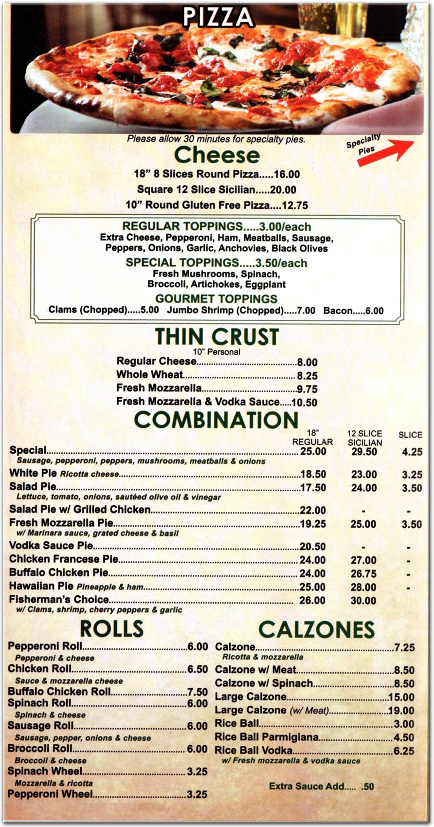 Villa Monte (Richmond Ave) Restaurant in Staten Island / Menus & Photos