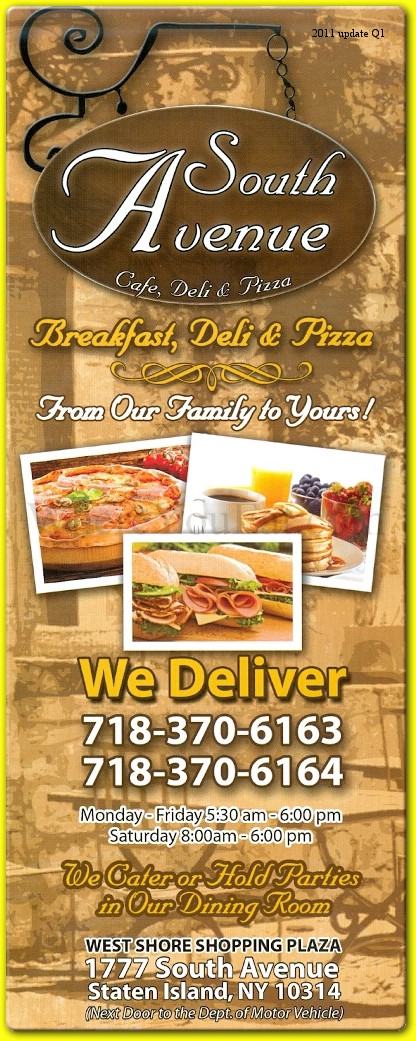 South Avenue-CLOSED Restaurant in Staten Island / Menus & Photos