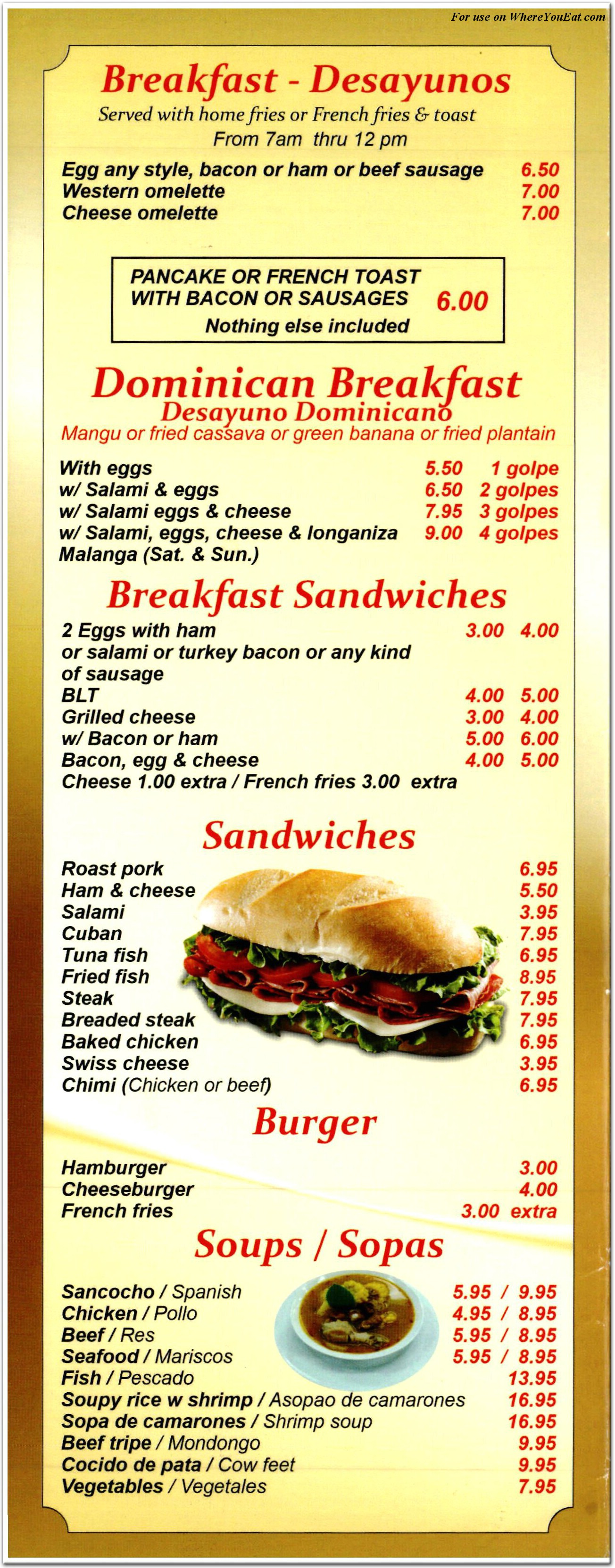 Toribio Restaurant in Brooklyn / Menus & Photos