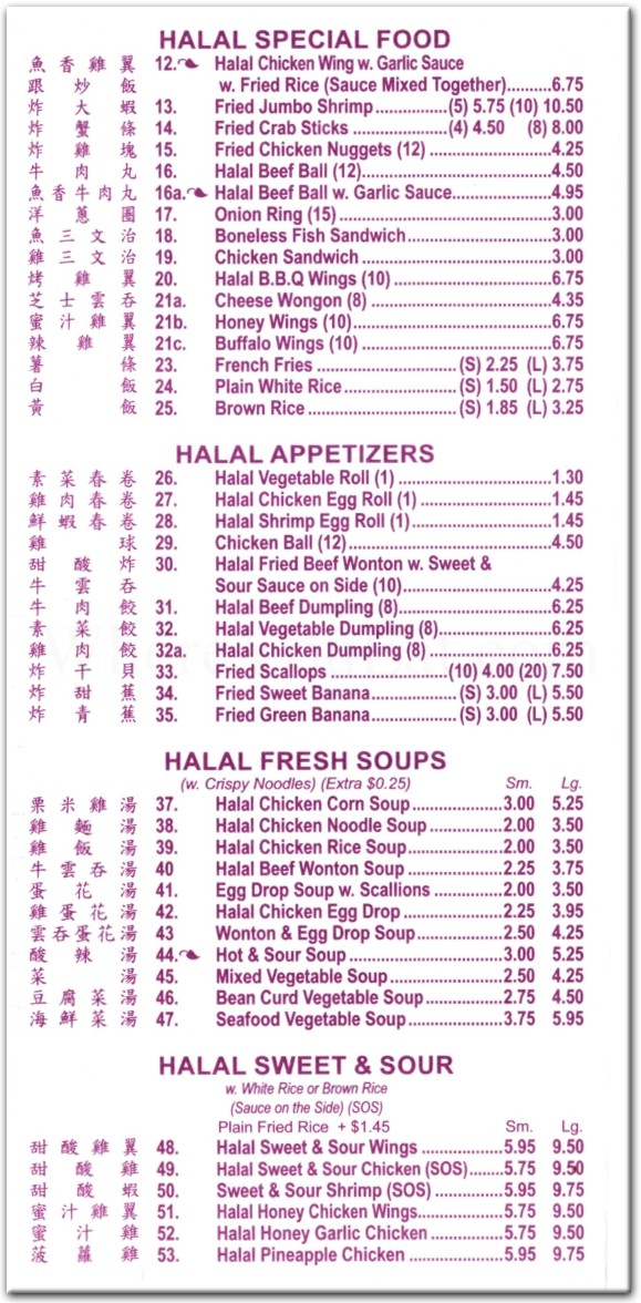 Halal Kitchen Restaurant in Queens / Official Menus & Photos
