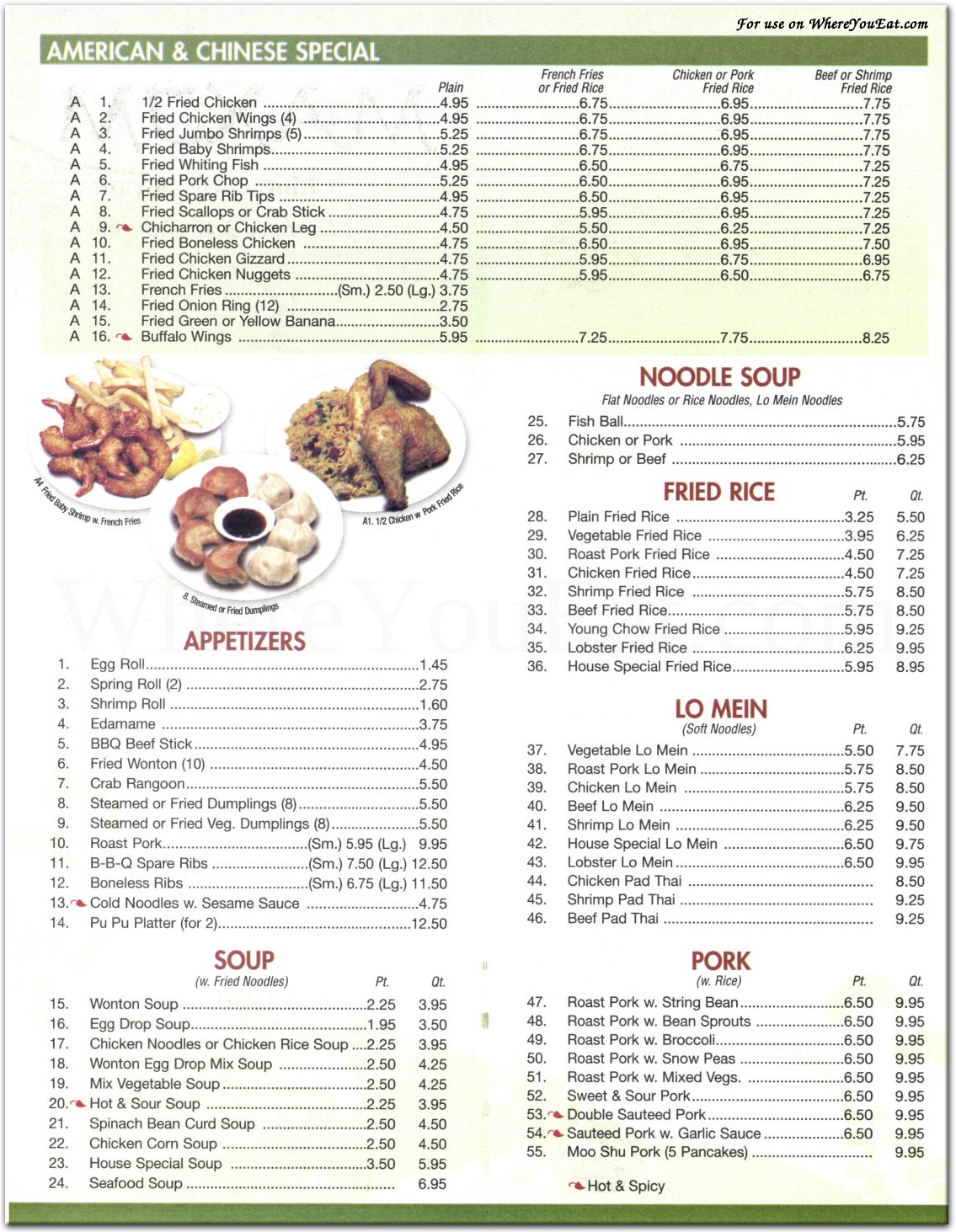 Maxim Restaurant in Queens / Menus & Photos