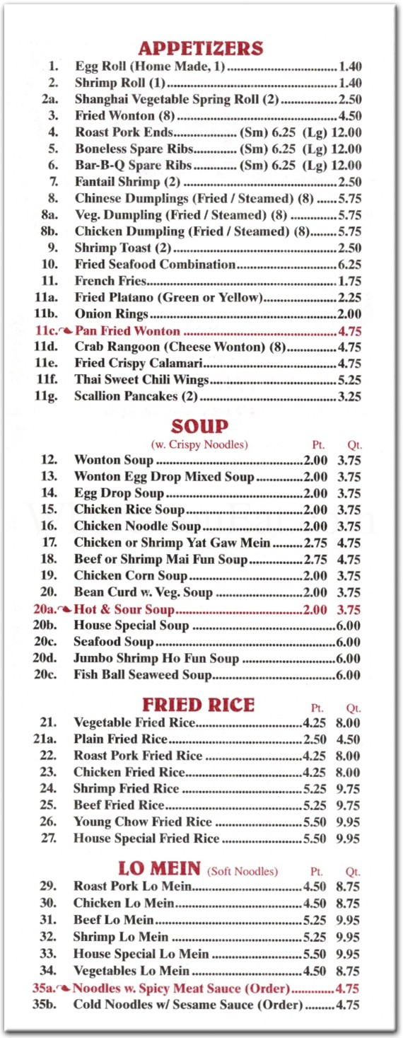 Ten Full Restaurant in Queens / Official Menus & Photos