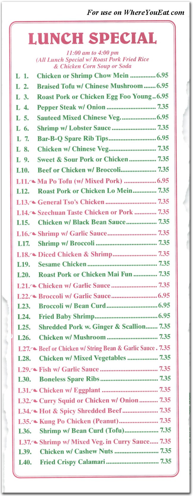 Ten Full Restaurant in Queens / Menus & Photos