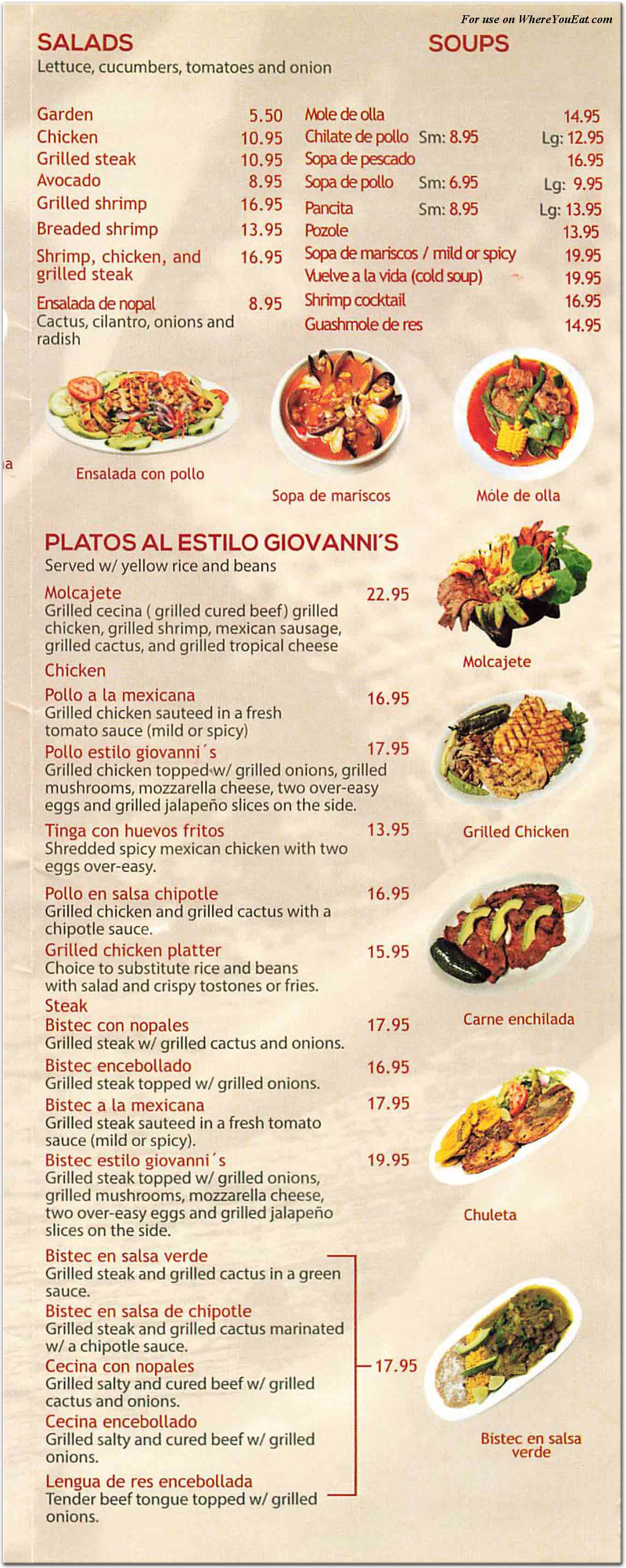 Giovanni's Pizza Restaurant Restaurant in Queens / Menus & Photos