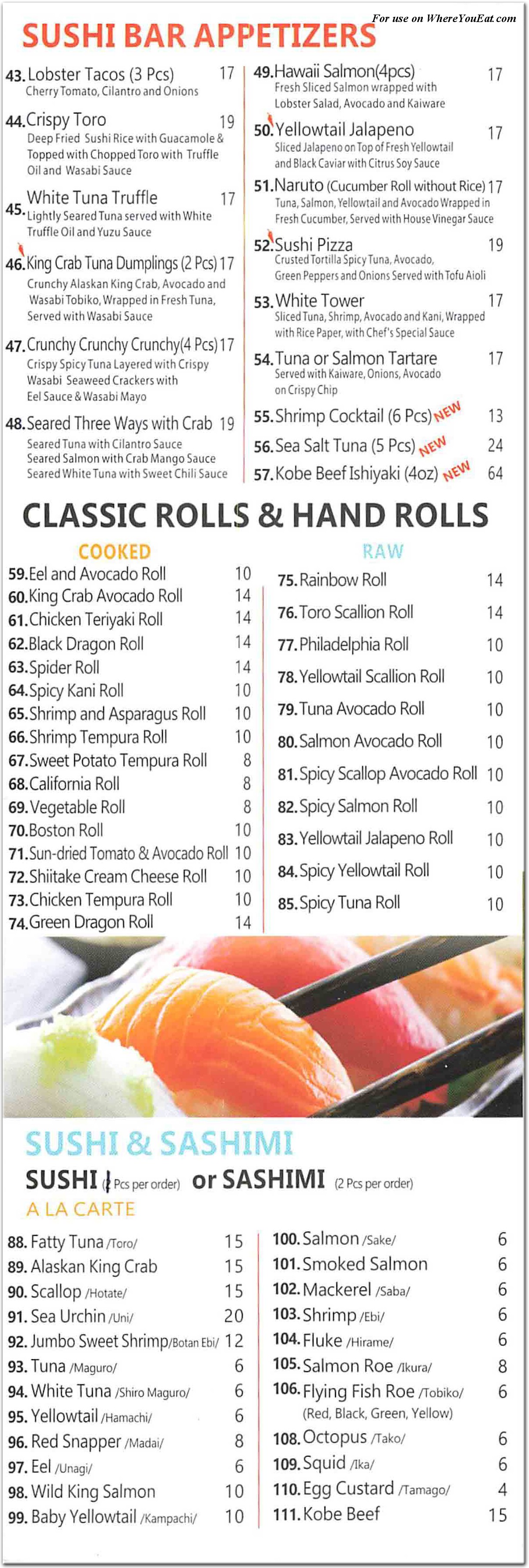 MoCA Asian Bistro Restaurant in Queens / Menus & Photos