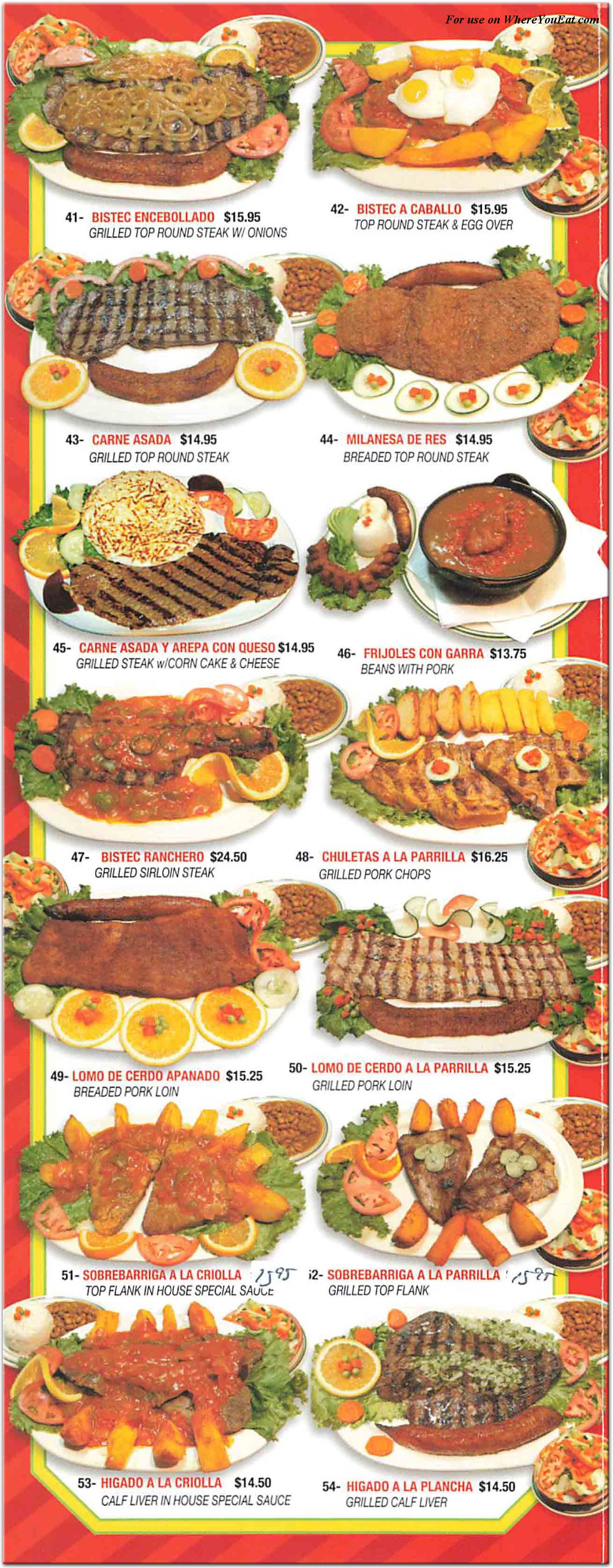 Pollos Mario Restaurant in Queens / Menus & Photos