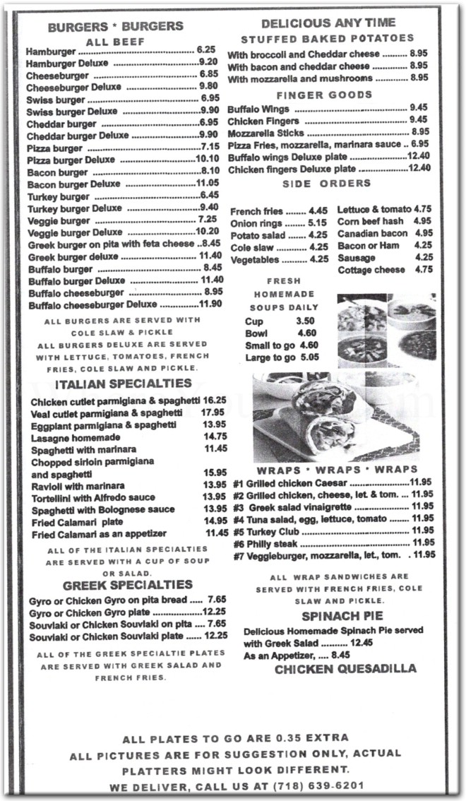 Jackson House Restaurant in Queens / Official Menus & Photos