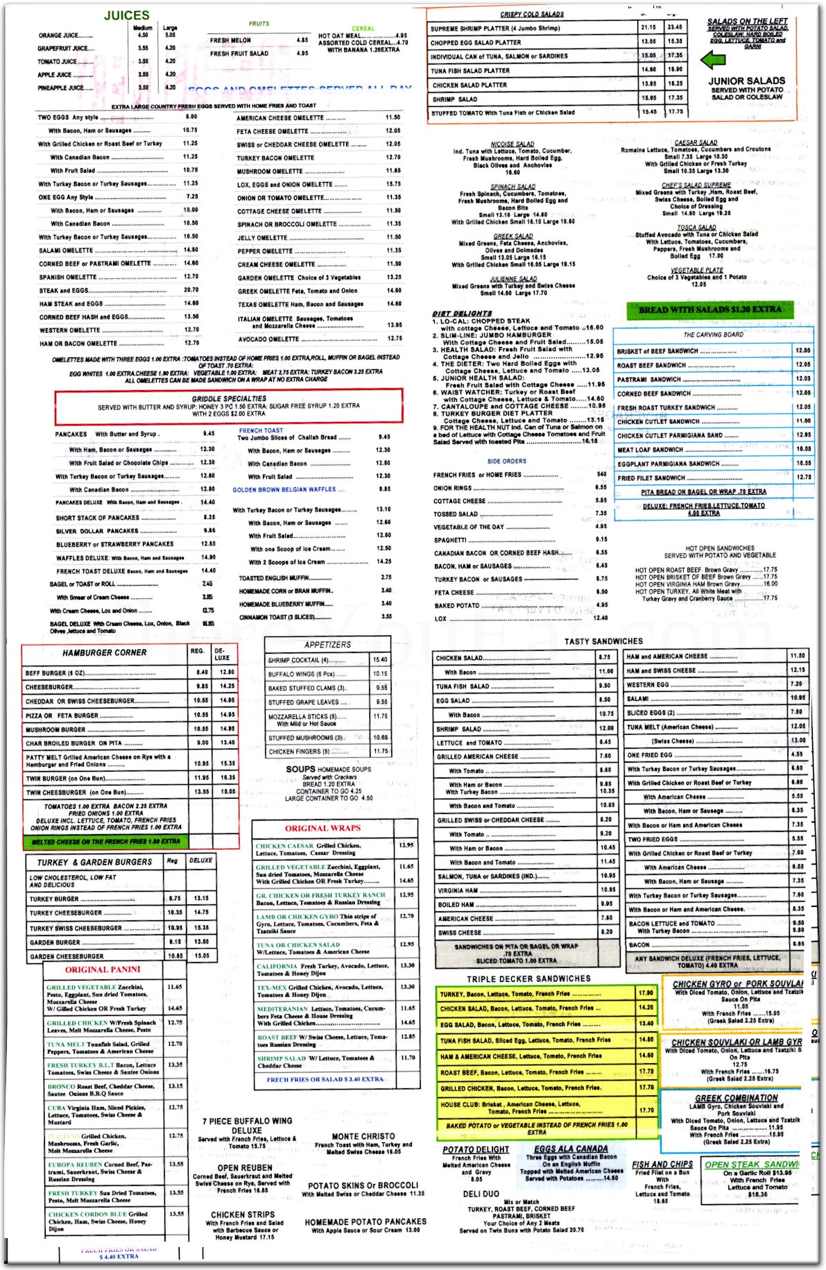 Austin House Diner Restaurant in Queens / Menus & Photos