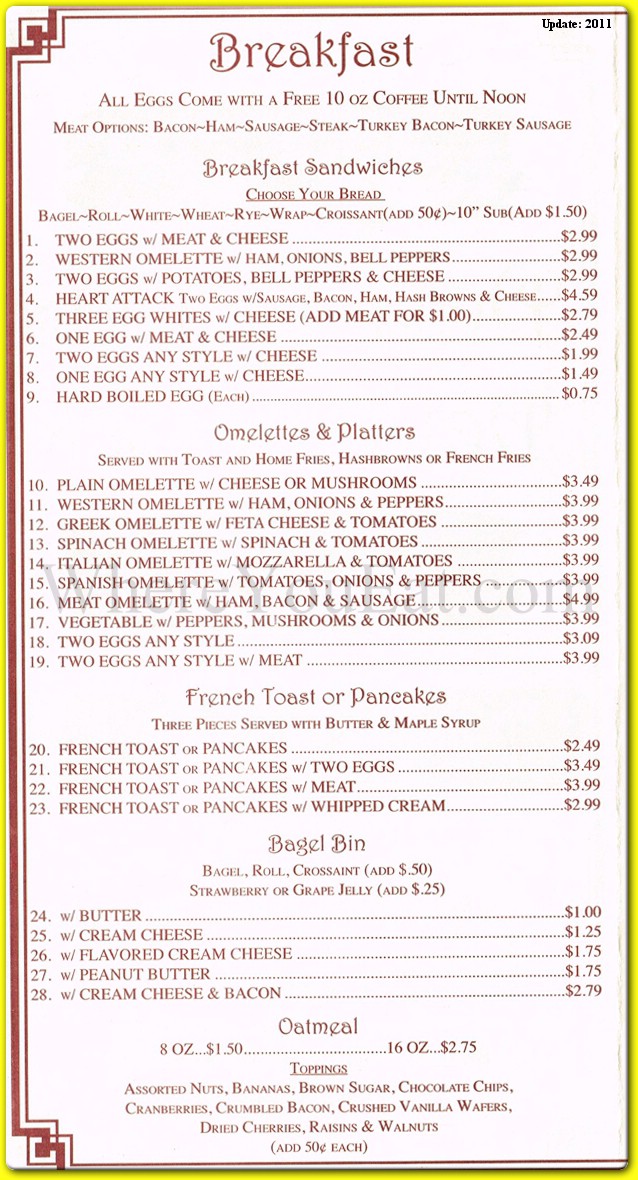 Deli-Licious Delicatessen Restaurant in Queens / Menus & Photos