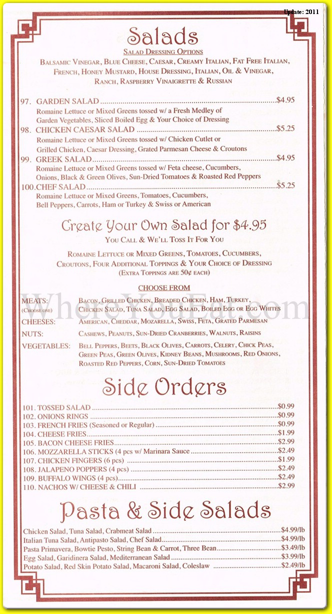 Deli-Licious Delicatessen Restaurant in Queens / Menus & Photos