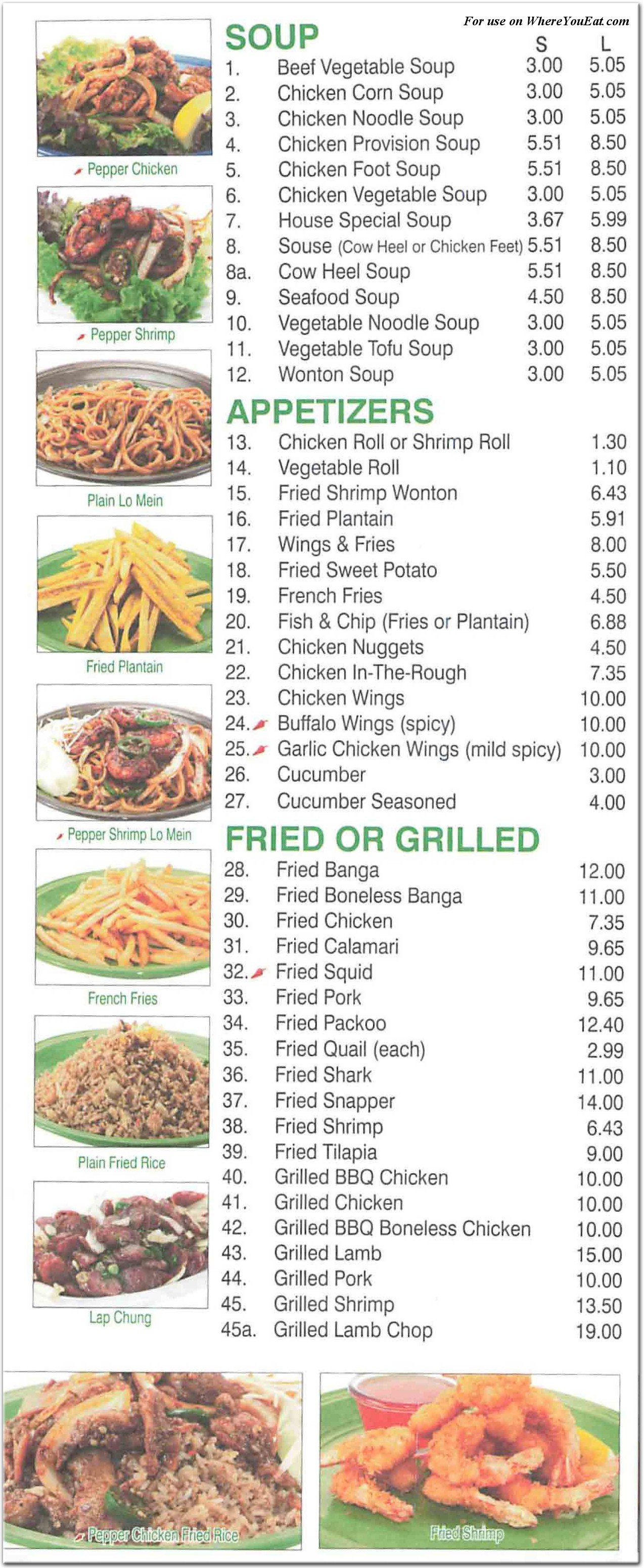 New Thriving Restaurant in Queens / Menus & Photos