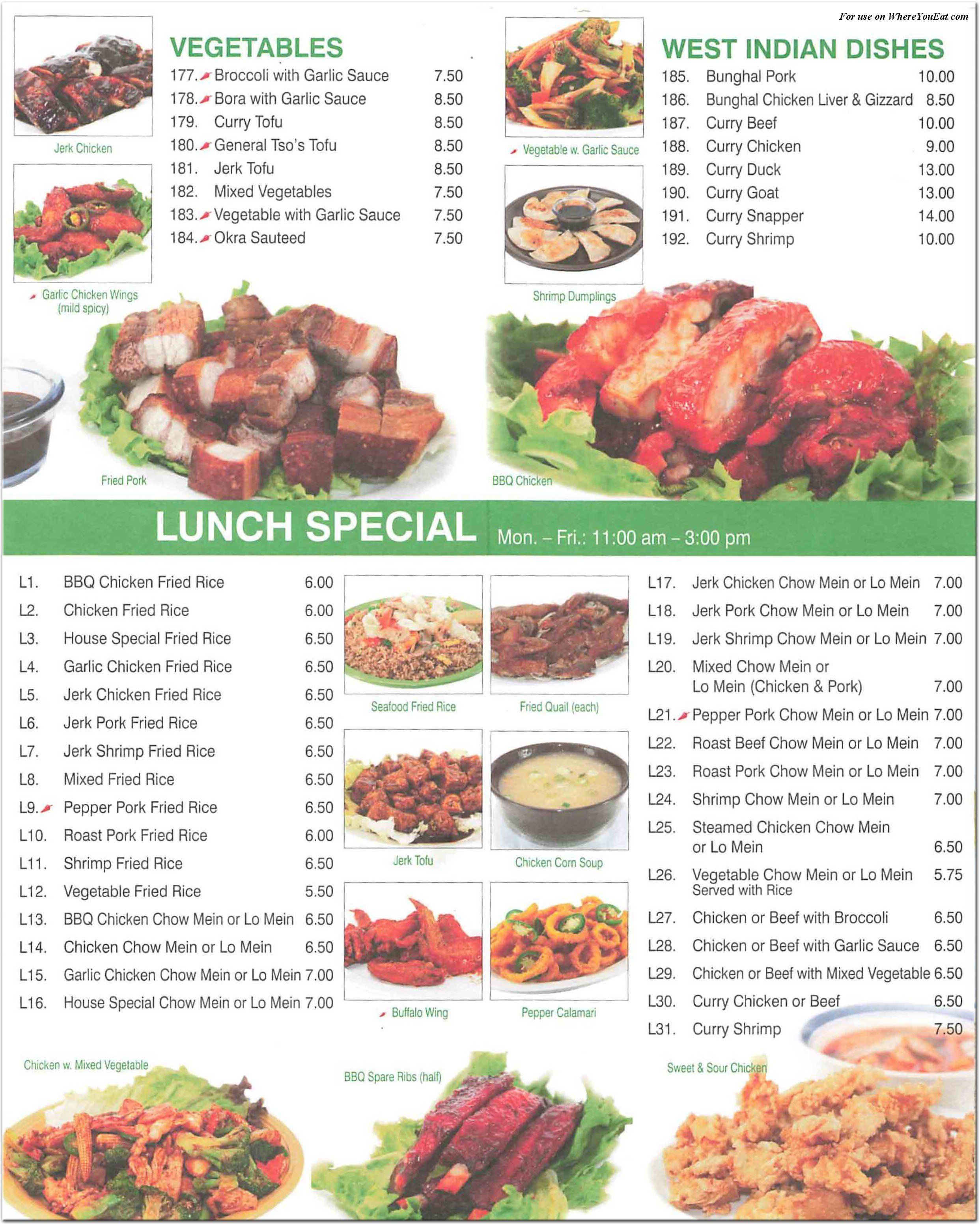 New Thriving Restaurant in Queens / Menus & Photos