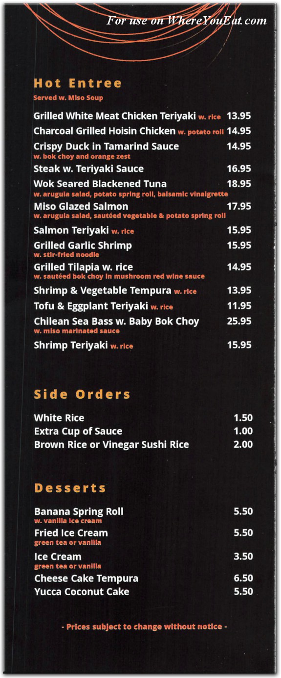 JJ's Asian Fusion Restaurant in Queens / Menus & Photos