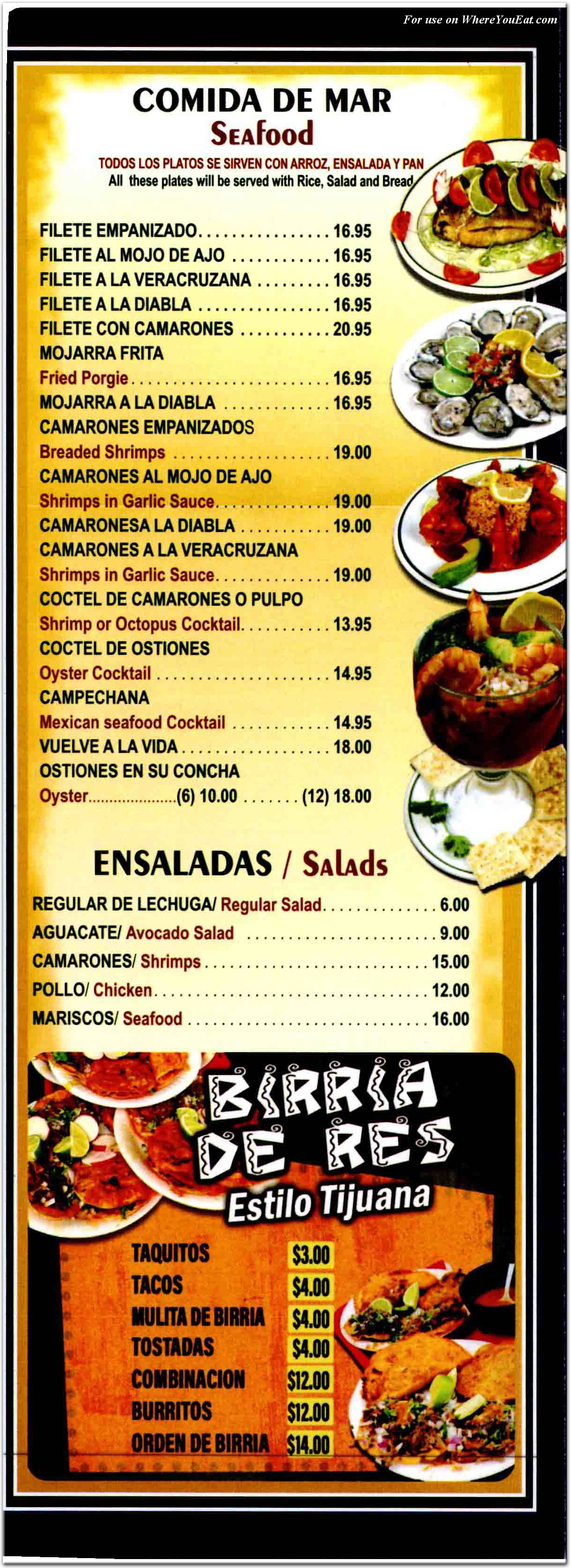 Tacos Mexico Restaurant in Queens / Menus & Photos