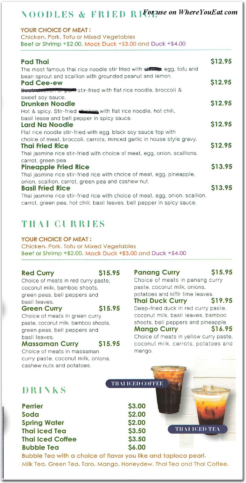 Star of Siam Restaurant in Queens / Menus & Photos