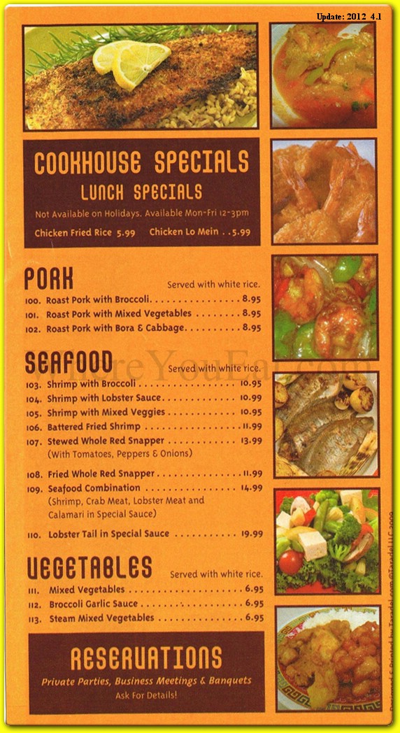 The Legend Cookhouse Restaurant in Queens / Menus & Photos