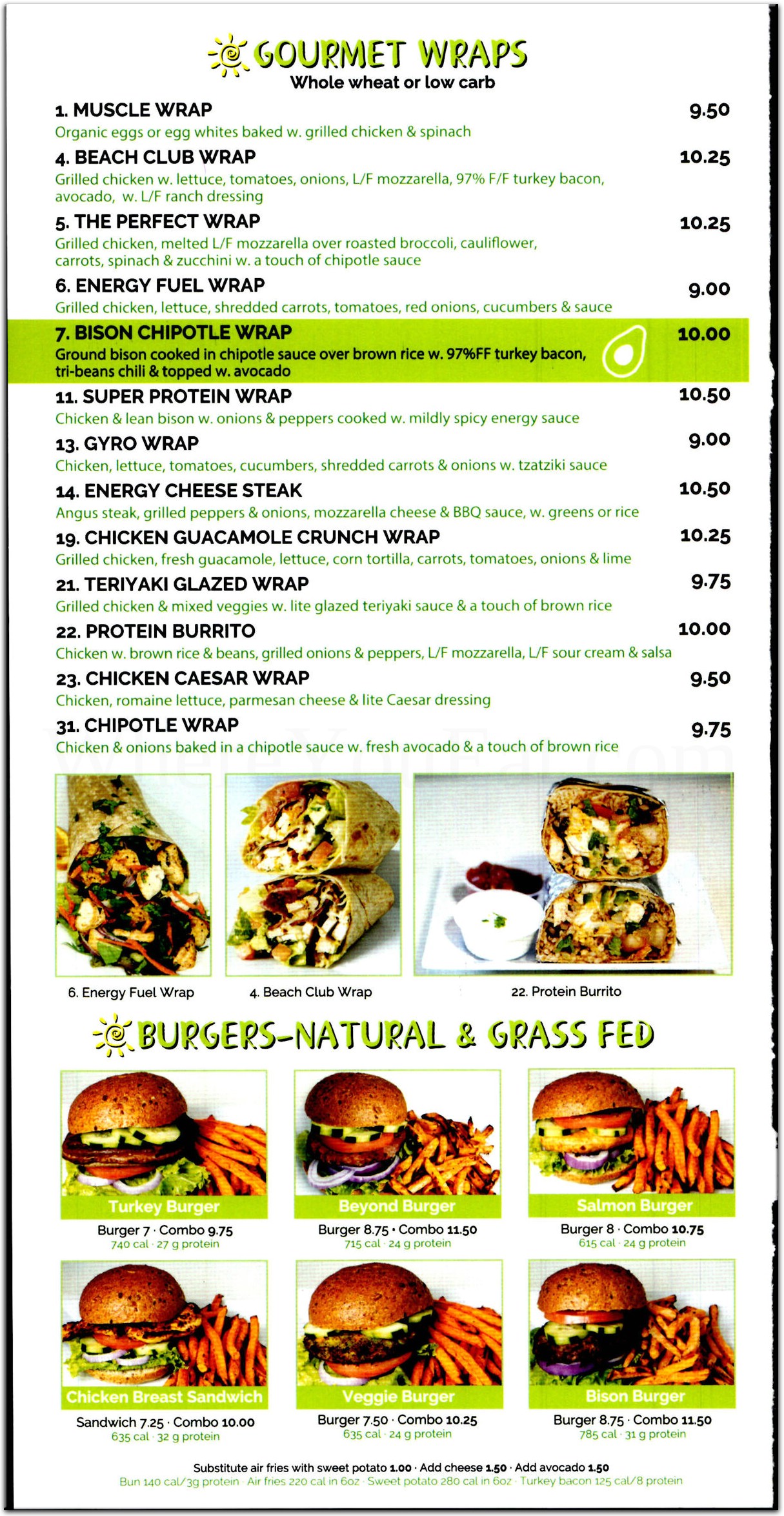 Energy Fuel Restaurant in Brooklyn / Official Menus & Photos