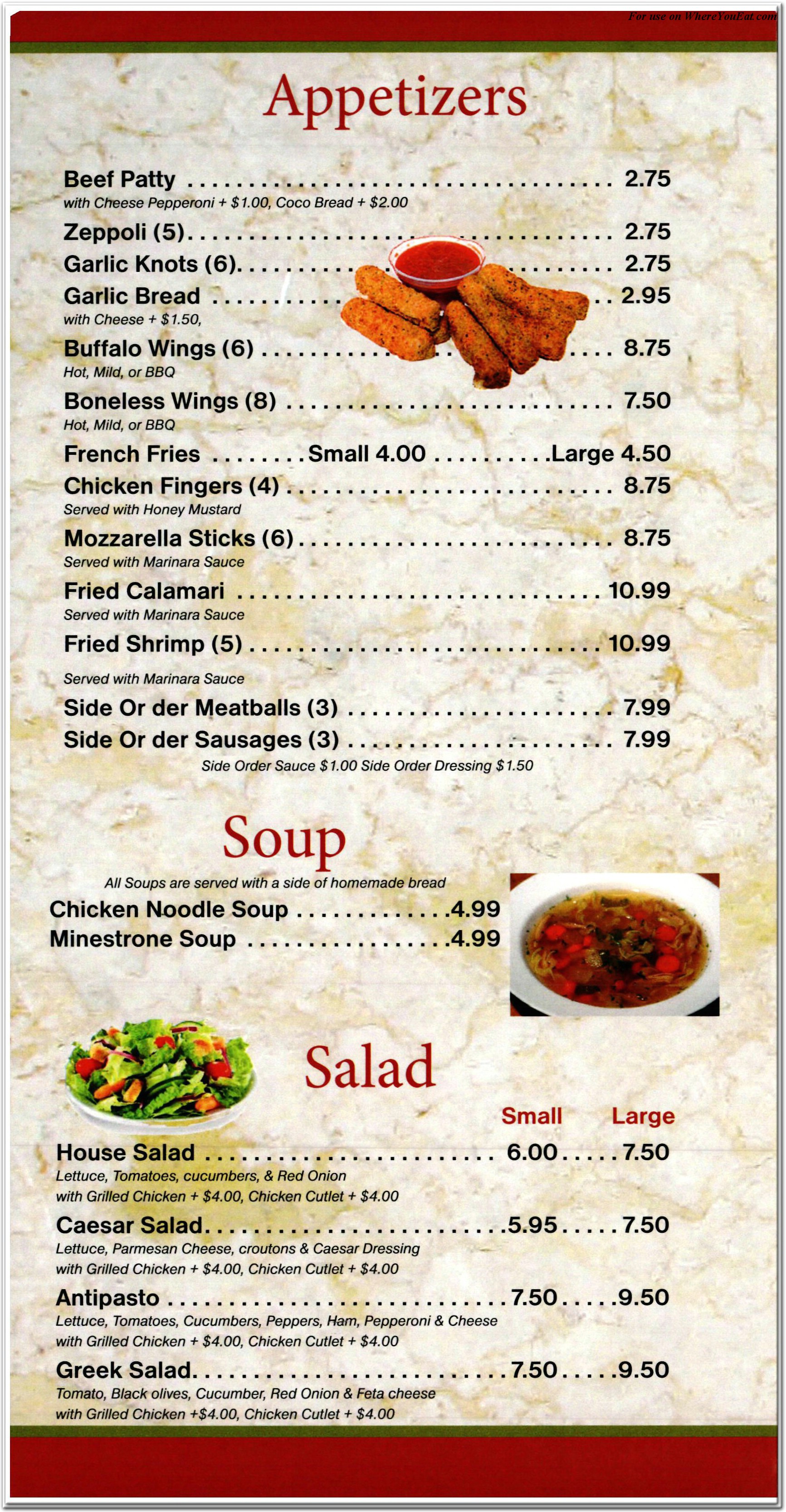 Mike's Pizza Restaurant in Brooklyn / Menus & Photos