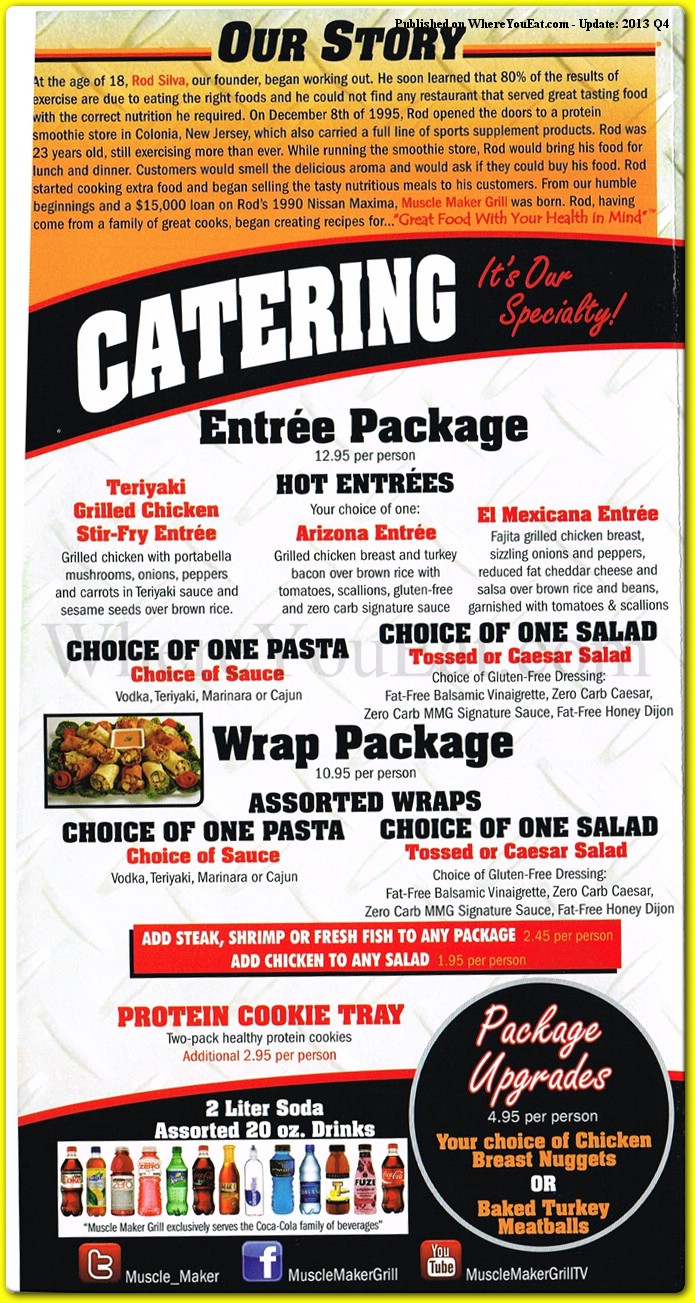 Muscle Maker Grill Restaurant in Brooklyn / Menus & Photos