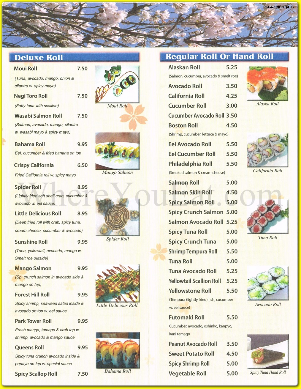 Sushi Akio Restaurant in Queens / Menus & Photos