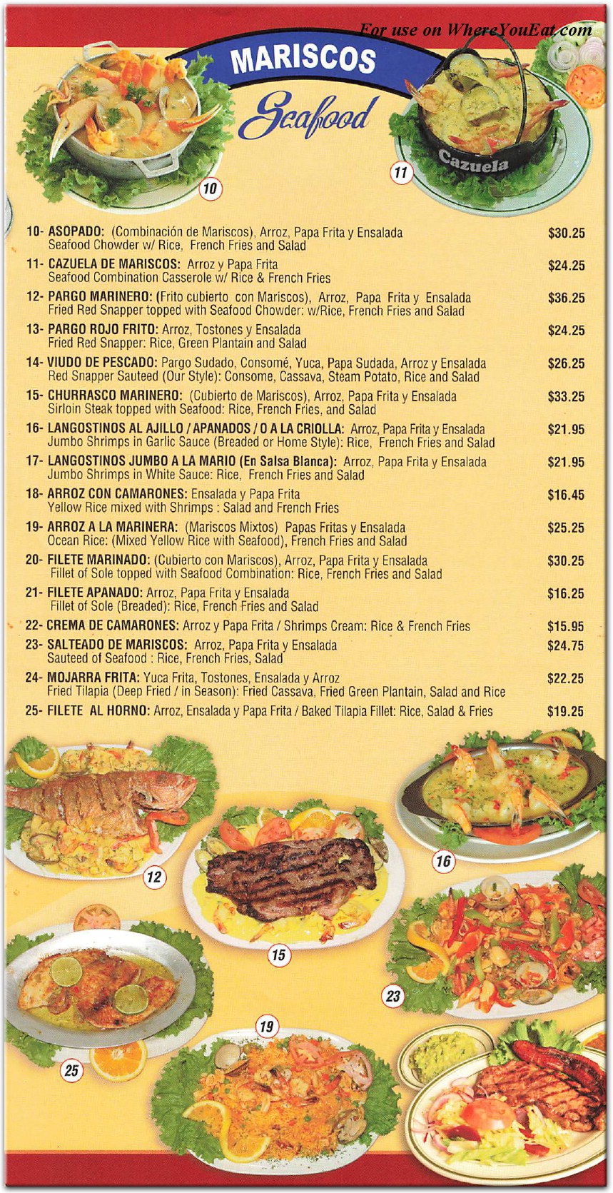 Pollos Mario Restaurant in Queens / Menus & Photos