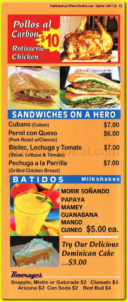 Primavera Restaurant Restaurant in Brooklyn / Official Menus & Photos