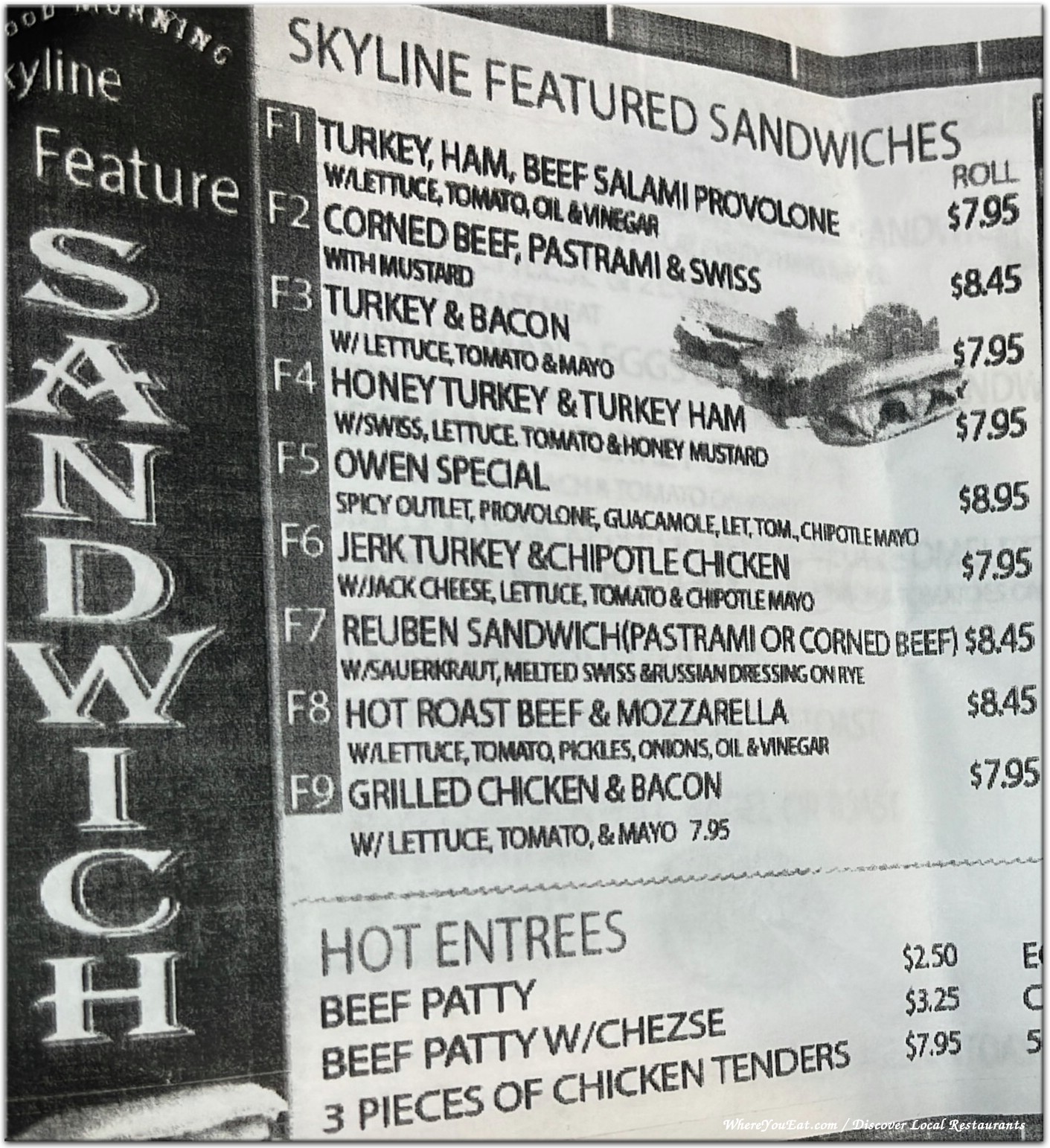 Skyline Gourmet Restaurant in Brooklyn / Menus & Photos