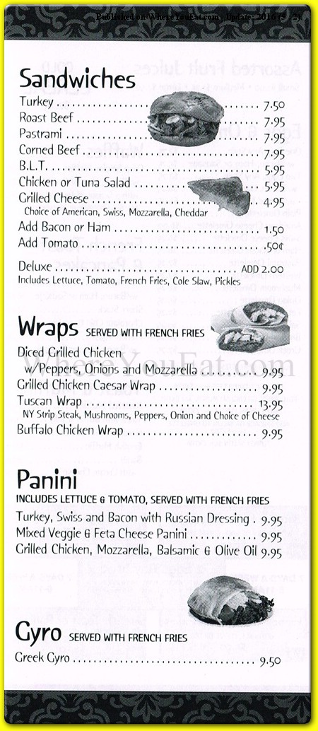 The Neighborhood Coffee Shop Restaurant in Staten Island / Menus & Photos