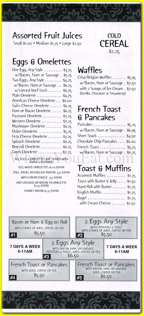 The Neighborhood Coffee Shop Restaurant in Staten Island / Menus & Photos