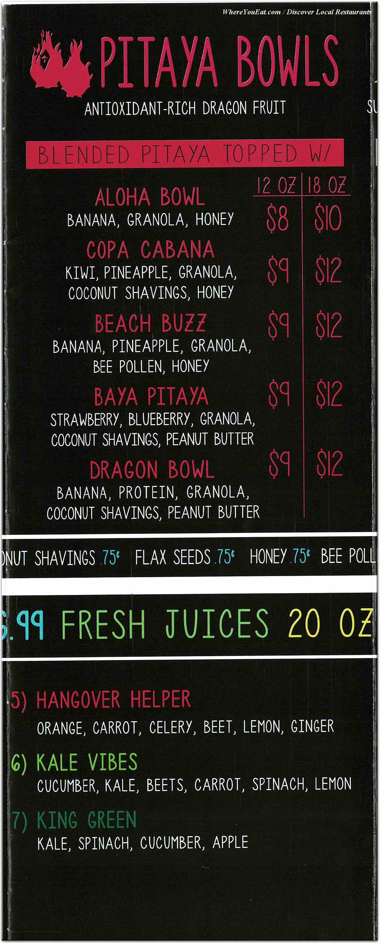 Baya Bar Restaurant in Brooklyn / Menus & Photos