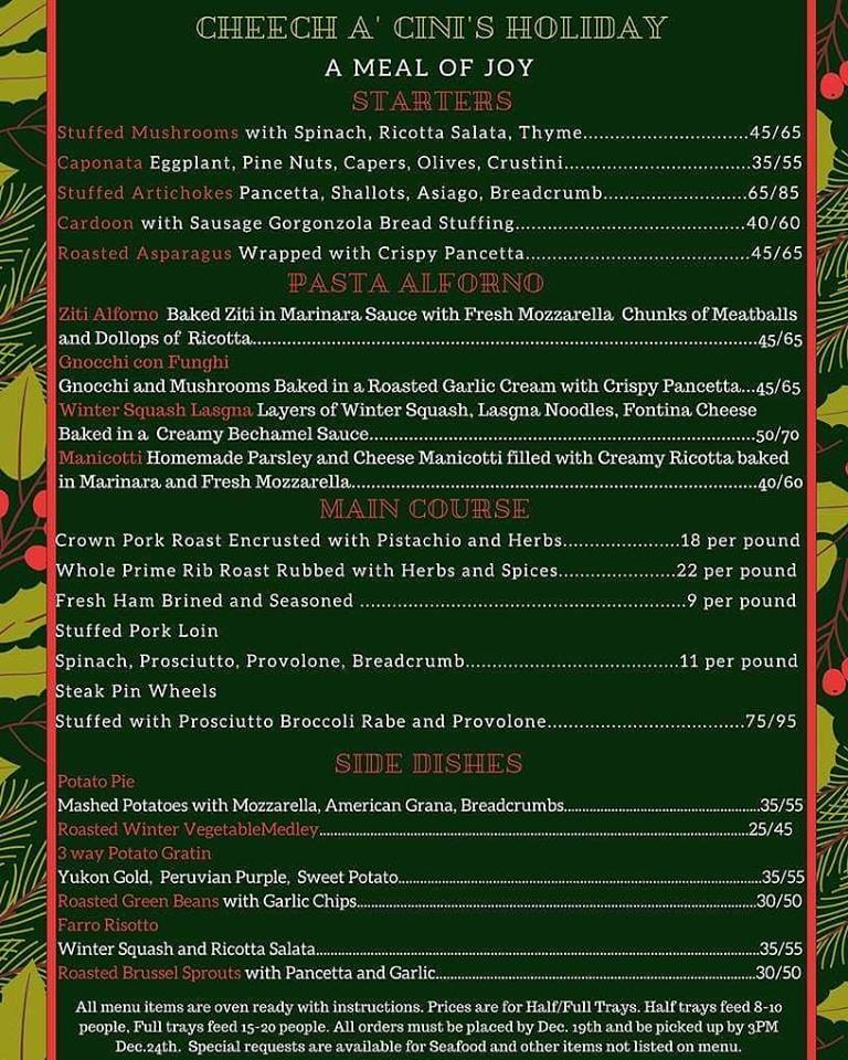 Cheech n Cini Restaurant in Staten Island / Menus & Photos