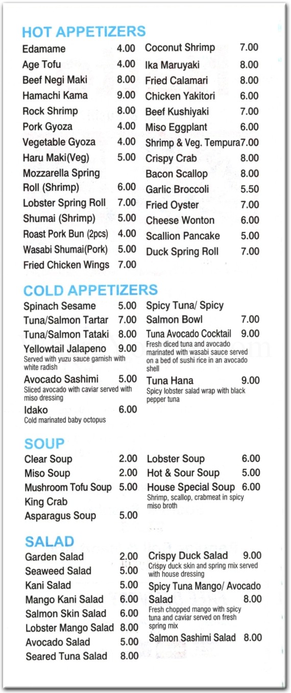 Natto Hibachi and Sushi Restaurant in Brooklyn / Official Menus & Photos