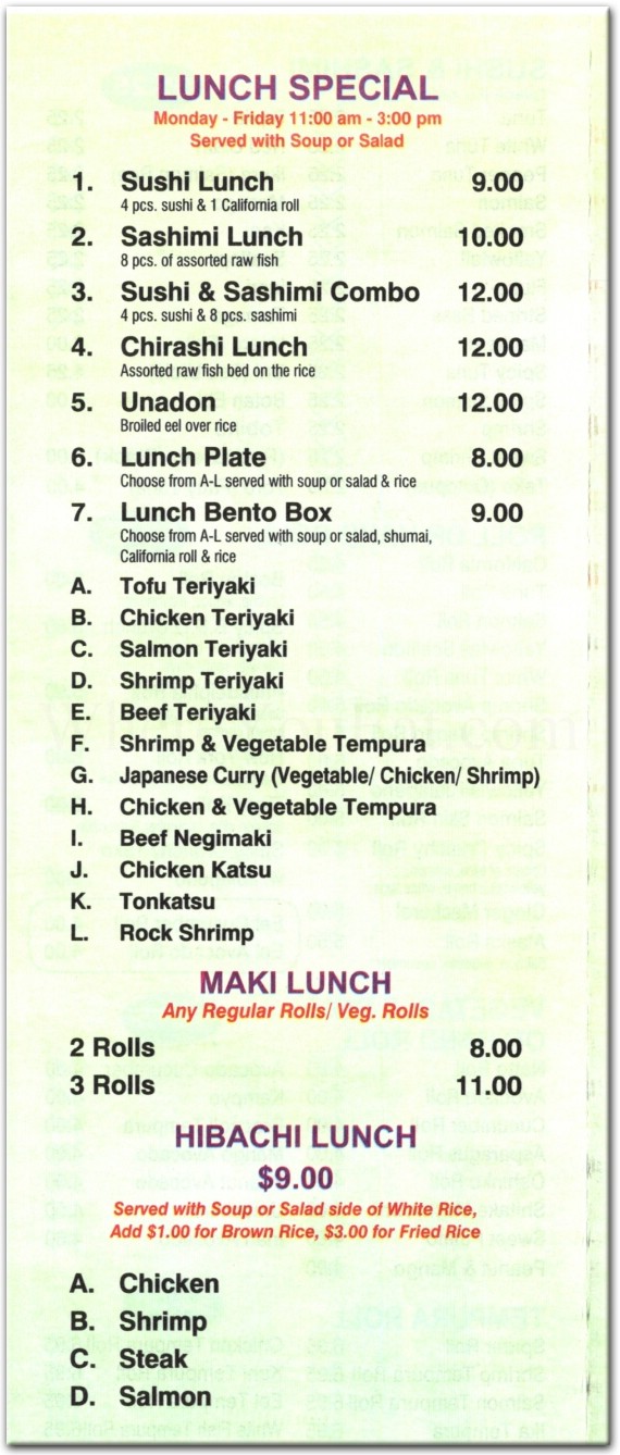 Natto Hibachi and Sushi Restaurant in Brooklyn / Menus & Photos