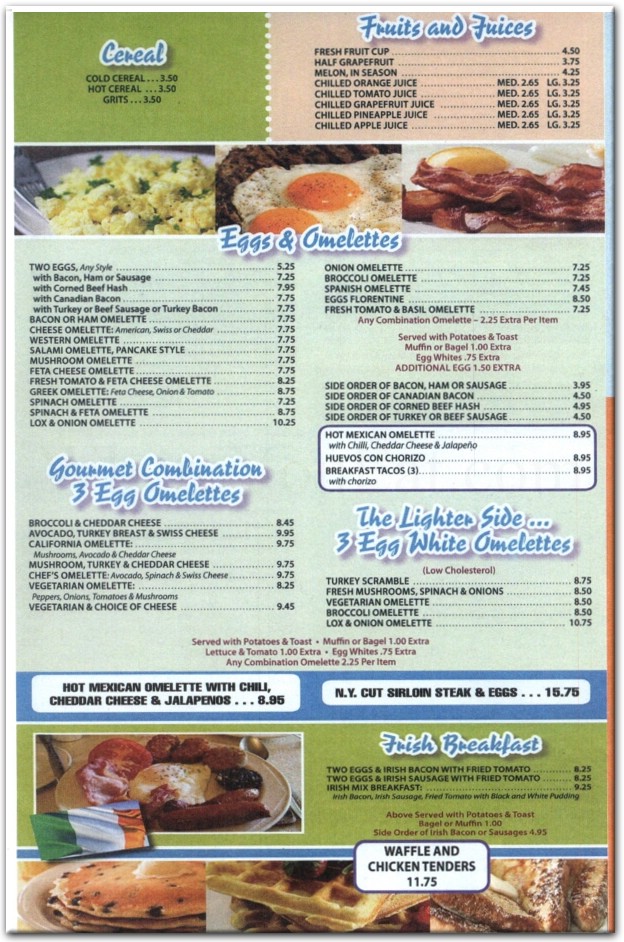 Bedford Cafe Restaurant in The Bronx / Official Menus & Photos